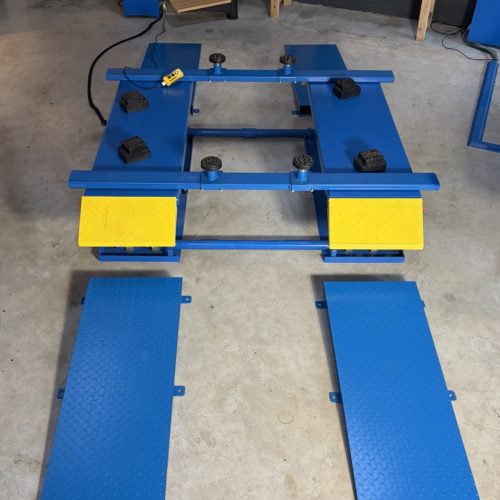 Pont élévateur mobile double rampes pour voitures de 3t5